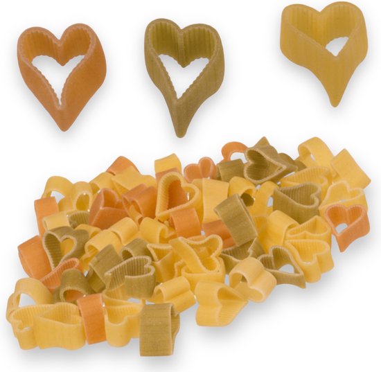 Love Pasta Hartjes - 250 gram - Romantische Maaltijden voor Twee | bol