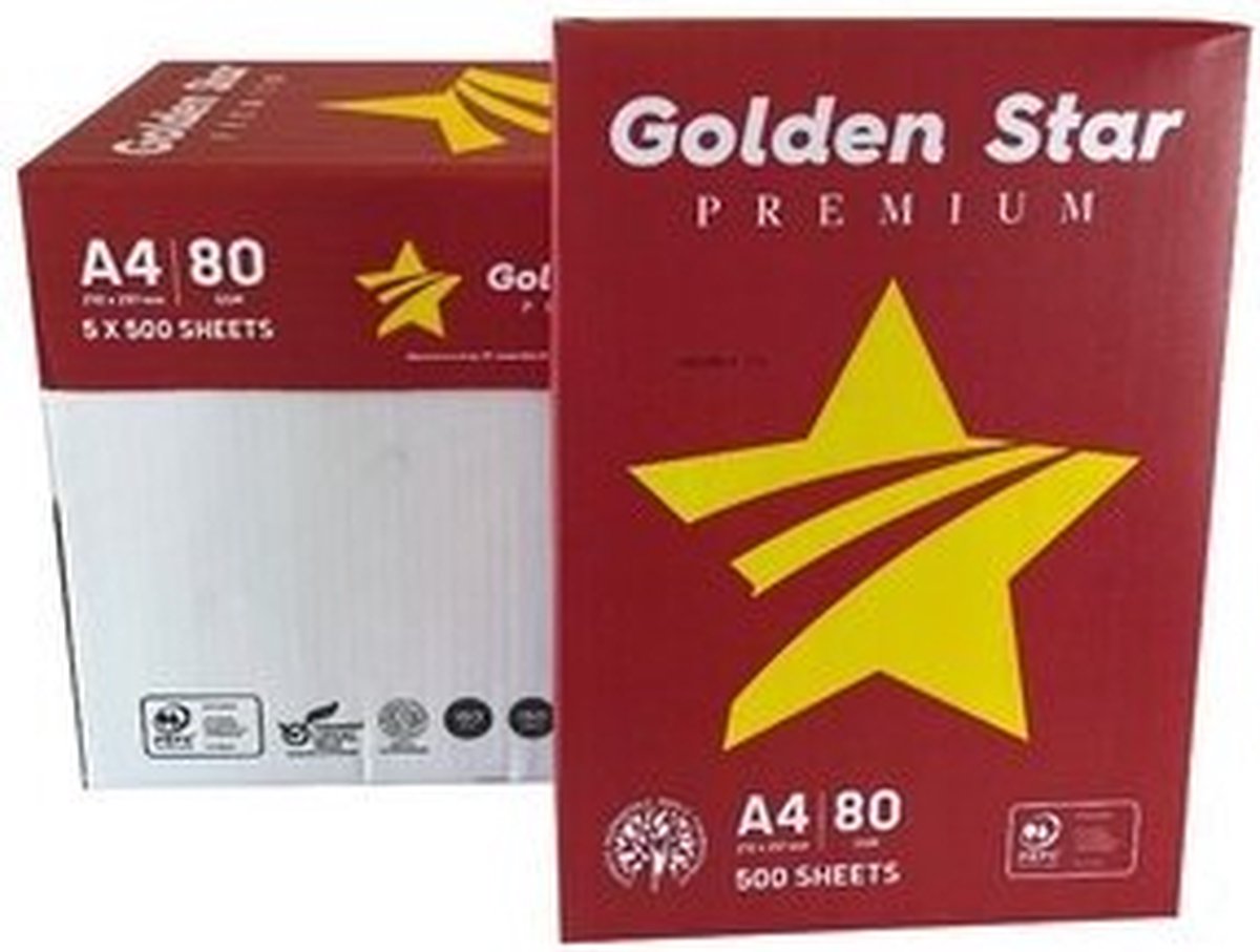 Kopieerpapier Quantore Excellent A4 - 80 grams wit | doos 5 pakken a ...
