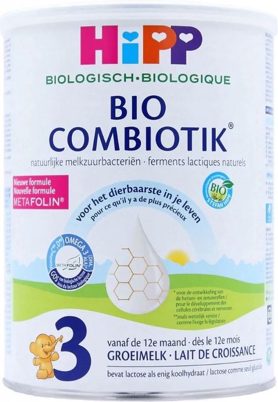 HiPP 3 Bio Combiotik Groeimelk - 6x800gr - Voordeelverpakking | bol