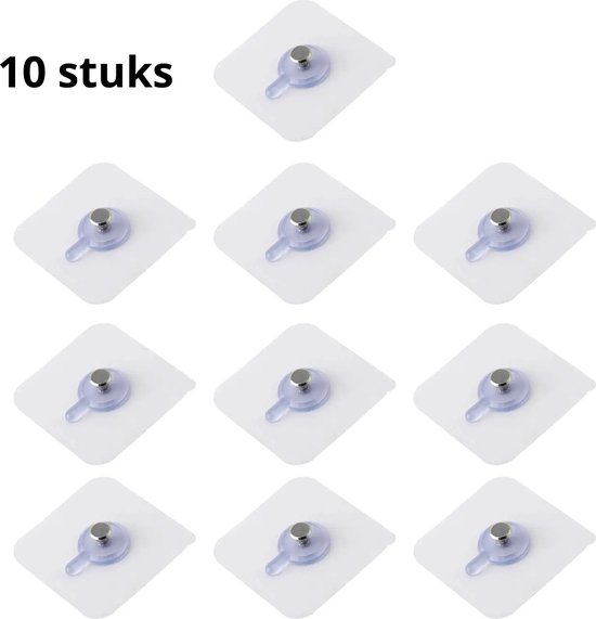 10 stuks Solidix Zelfklevende Spijker - Plakspijker - Makkelijk en Snel ...