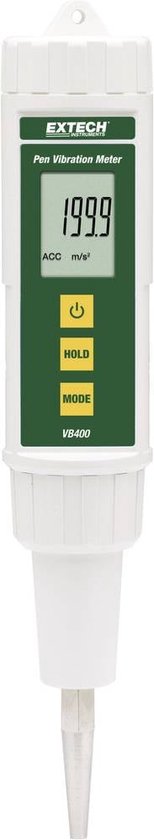 Extech VB400 - trillingsmeter - pen - rms versnelling en snelheid | bol