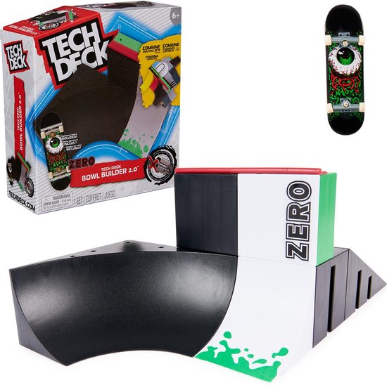 Tech Deck X-Connect - Bowl Builder 2.0 - aanpasbare en bouwbare ramp ...