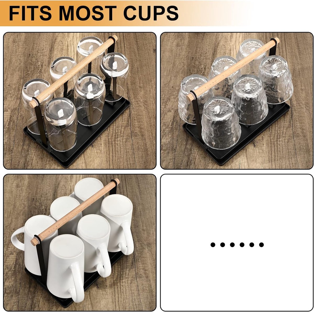 Flessenhouder voor SodaStream, 6-delige flessenstandaard, bdruiprek ...