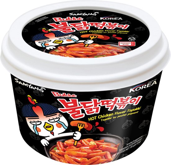 Samyang Topokki Buldak Hete Kip 16 x 185 g | bol