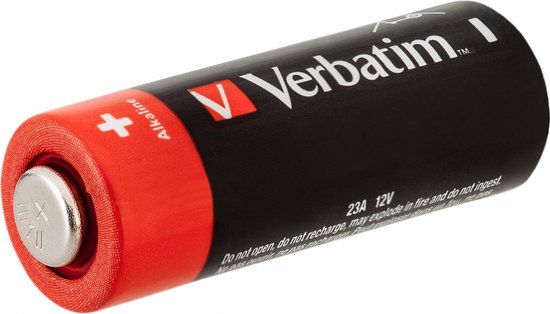 Verbatim 49940, Wegwerpbatterij, MN21, Alkaline, 12 V, 2 stuk(s), Zwart ...