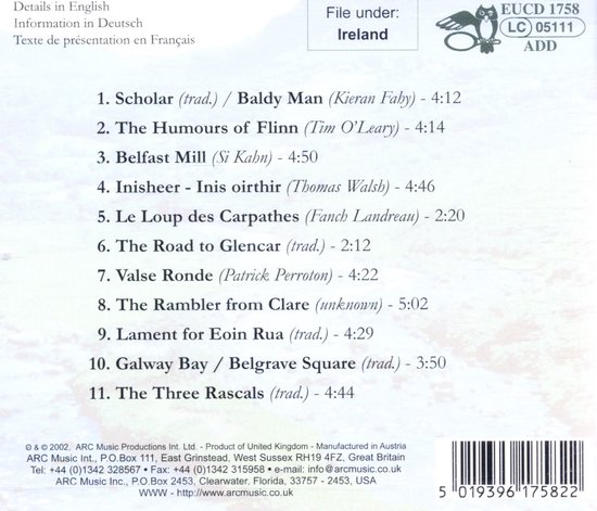 Sean Talamh - Traditional Irish Music (CD), Sean Talamh | Muziek | bol