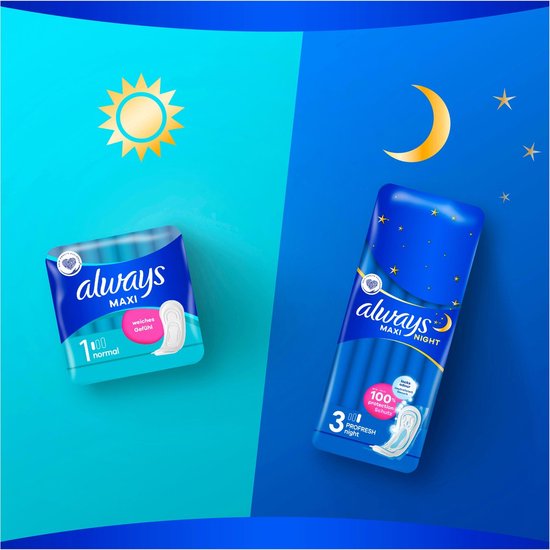 Always Maxi Normal Maandverband - 9 stuks | bol