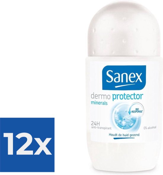 Sanex Dermo Protector Minerals Anti-Transpirant Deodorant Roller 50 ml ...