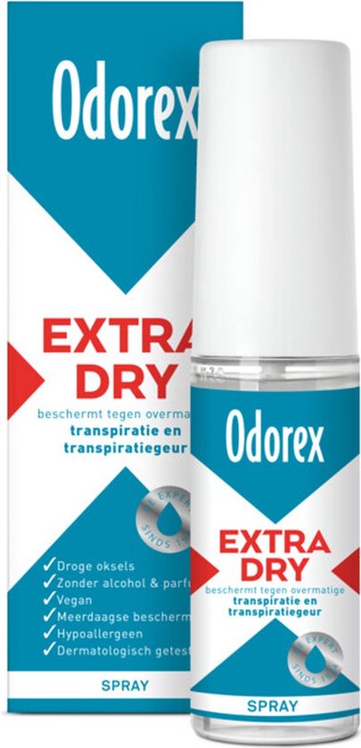 Odorex Extra Dry Pomp - Deodorant - 30 ml - Voordeelverpakking 12 stuks ...