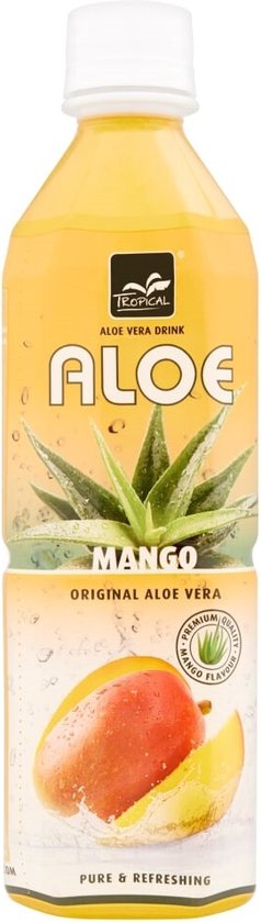 5x Tropical Aloe Vera Drink Mango 500 ml | bol