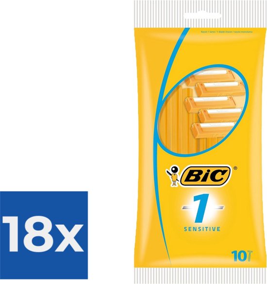 Bic Scheermesjes Sensitive - Voordeelverpakking 18 stuks | bol