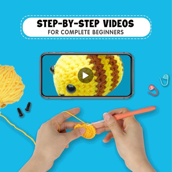 Complete haakset voor beginners, dieren, haken breien voor beginners ...