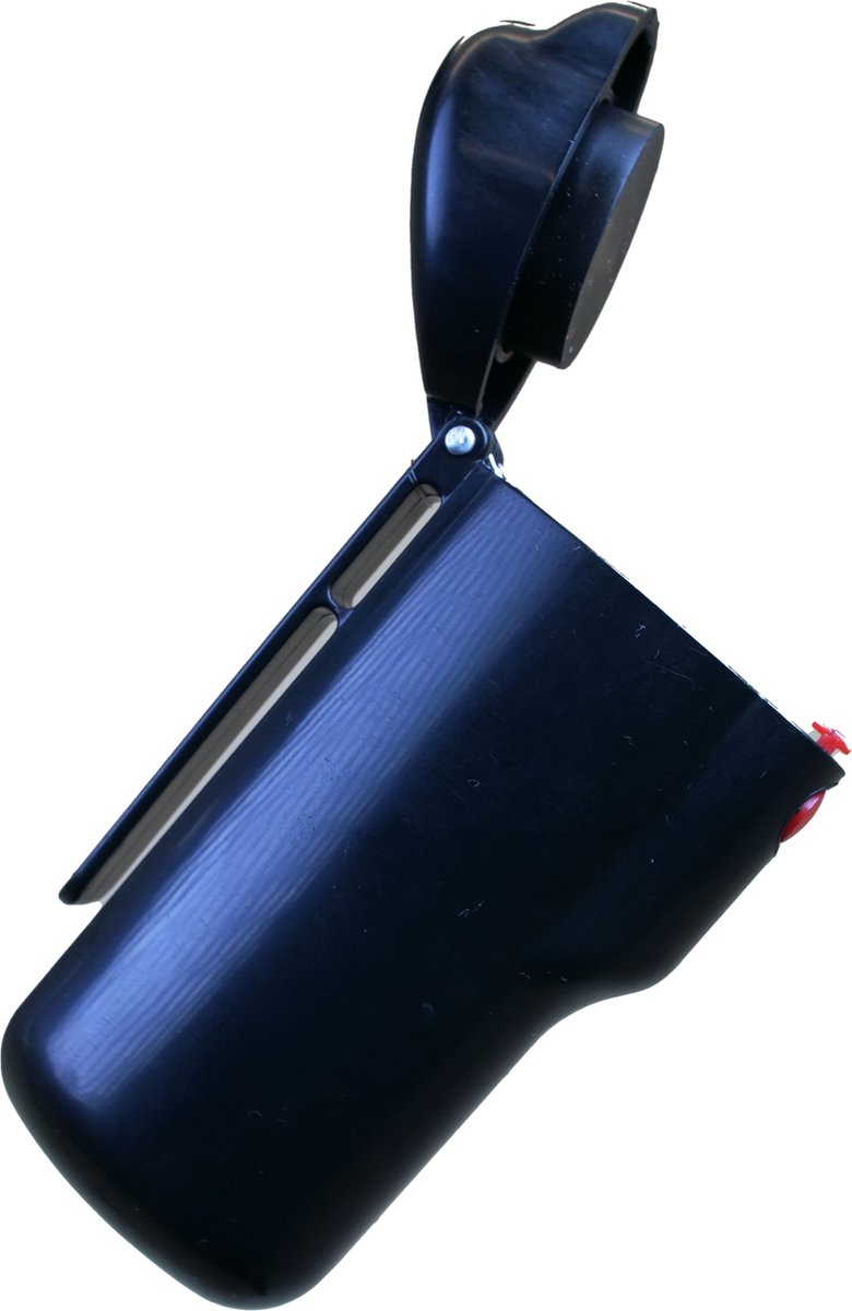 GEAR 3000® - Draagbare asbak - Portable ashtray - Pocket asbak - zwart ...