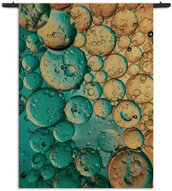 Mezo Wandkleed Cube Pattern Rechthoek Verticaal XL (210 X 150 CM ...