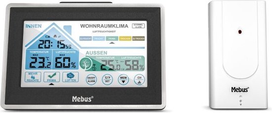 Mebus 01026 01026 Draadloos weerstation | bol