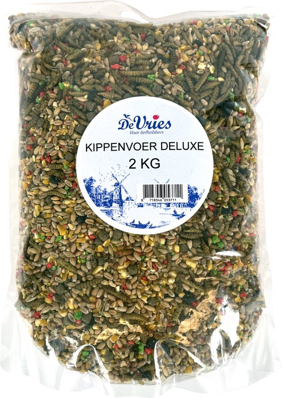De Vries Kippenvoer Deluxe 2 KG | bol
