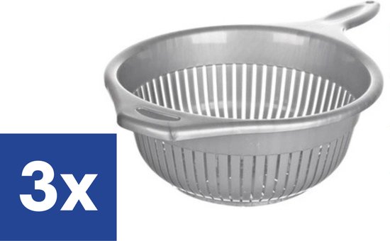 Vergiet met Handvat - 27 cm - 3 stuks | bol