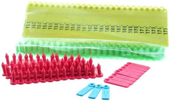 Rototag oormerken blauw 1-50 | bol