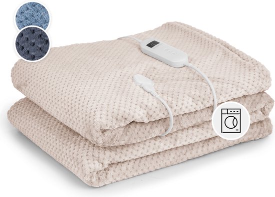 Klarstein XXL Elektrische knuffeldeken - Elektrisch deken met ...