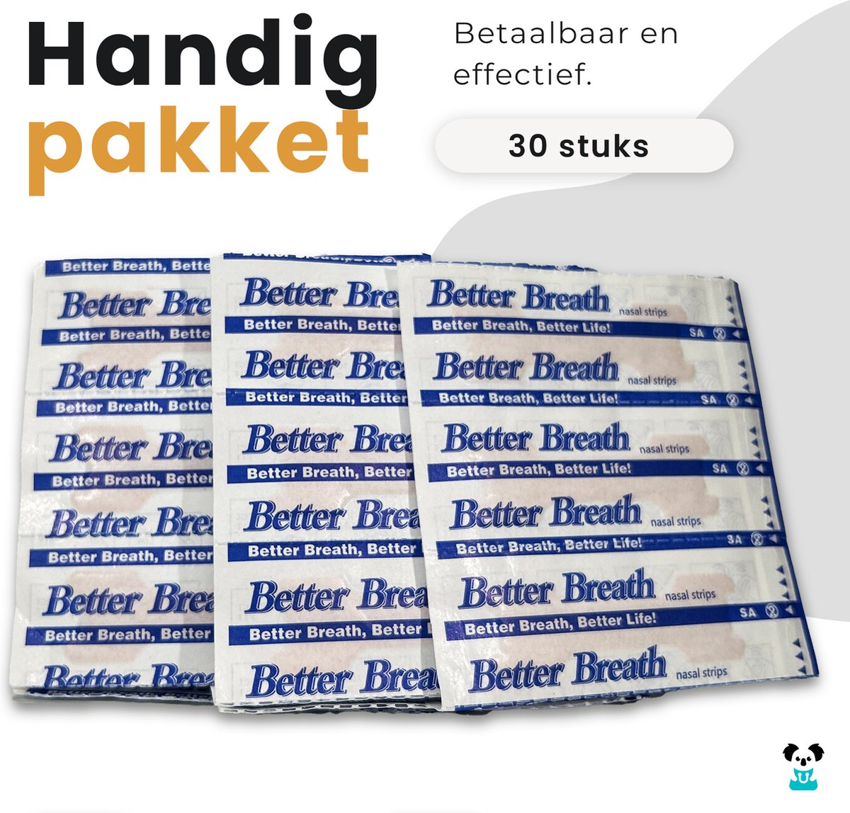 Neuspleisters Better Breath – Anti Snurk - Neusstrips - Neusspreiders ...