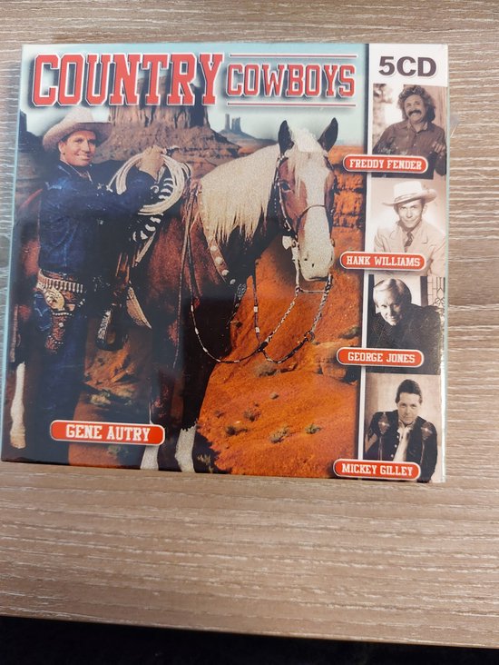 Country Cowboys -5Cd-, various artists | Muziek | bol