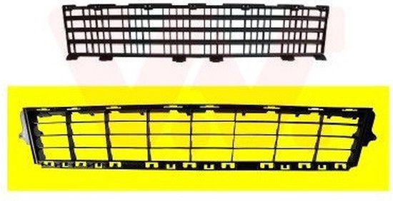 Renault Clio, 2009 - 2012 - voorbumpergrille, buiten | bol