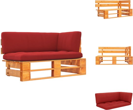 vidaXL Pallet Hoekbank - Pallet Hoekbanken - Hoekbank - Hoekbanken ...