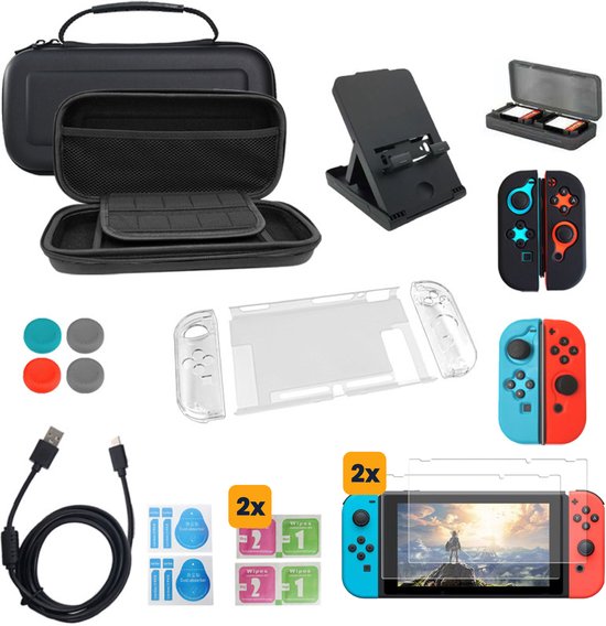 MIRO Accessoires Set Geschikt Voor Nintendo Switch - 25 Delig - Alles ...