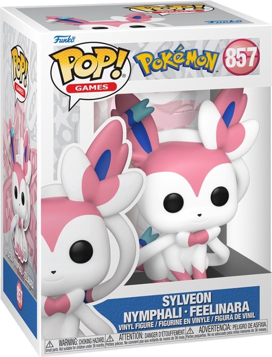 Pop Games: Pokémon Sylveon - Funko Pop #857 | bol