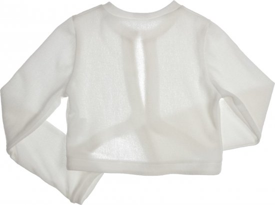 Gymp - Witte cardigan - Maat 122 - Meisjes - Offwhite - | bol