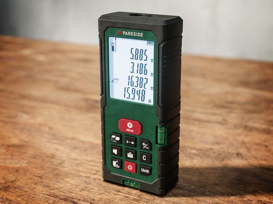 Parkside - laserafstandsmeter - 50m - inclusief batterijen | bol