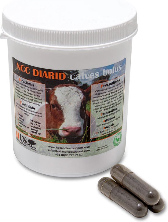 NCC Diarid Calf bolus - 100% biologisch | Snelle & Natuurlijke Aanpak ...