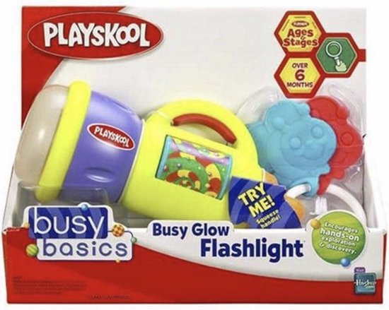 Playskool Busy Glow Flashlight - Hasbro 8496 | Games | bol