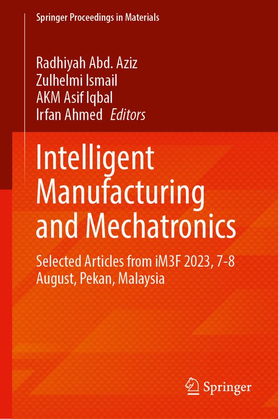 Springer Proceedings in Materials- Intelligent Manufacturing and ...