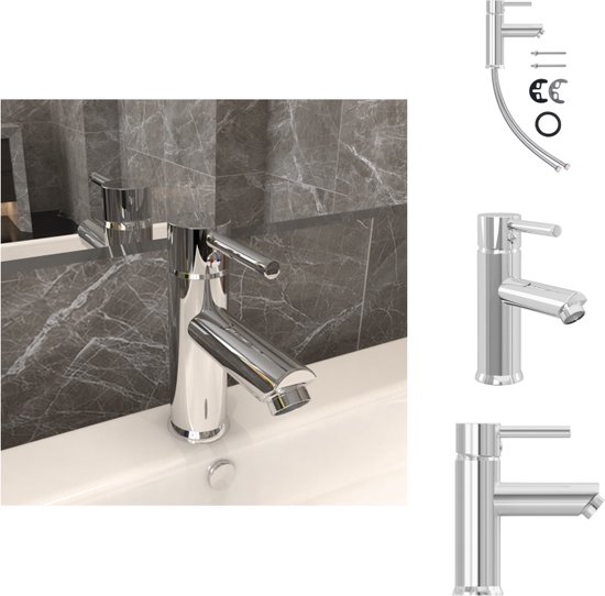 vidaXL Wastafelkraan - Wastafelkranen - Kraan - Kranen - Wastafelkraan 130x176 mm... | bol