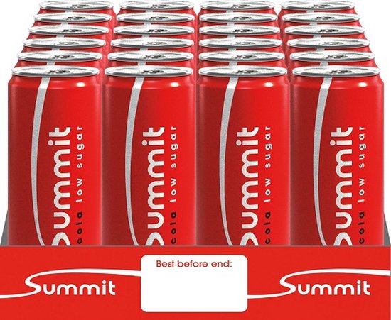 Summit Cola 24 blikjes x 25 cl | bol