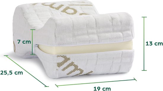 Kniekussen voor Zijslapers Orthopedisch Beenkussentje Ergonomisch om te Slapen Memory... | bol