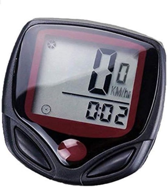 Kilometerteller Fiets - Fietscomputer Draadloos - Snelheidsmeter Fiets ...
