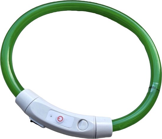 Lichtgevende honden halsband met licht - LED halsband hond - USB ...