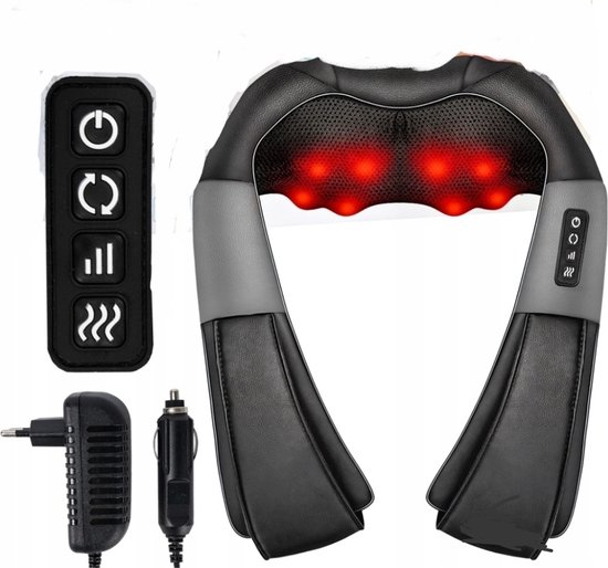 Ilso Shiatsu massagekussen - schouder - nek en rug massage met ...