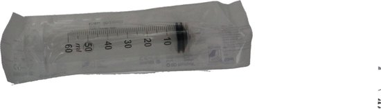 BD Plastipak injectiespuit 50ml 3-delig 60 stuks (300866) | bol