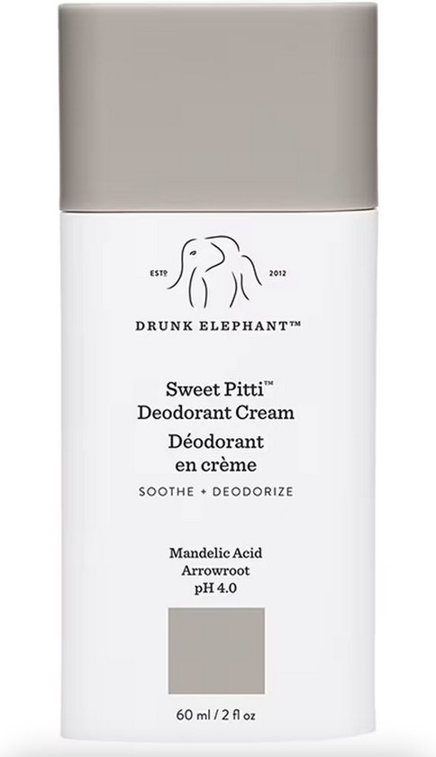 Drunk Elephant - Sweet Pitti™ Deodorant Cream 60 ml | bol