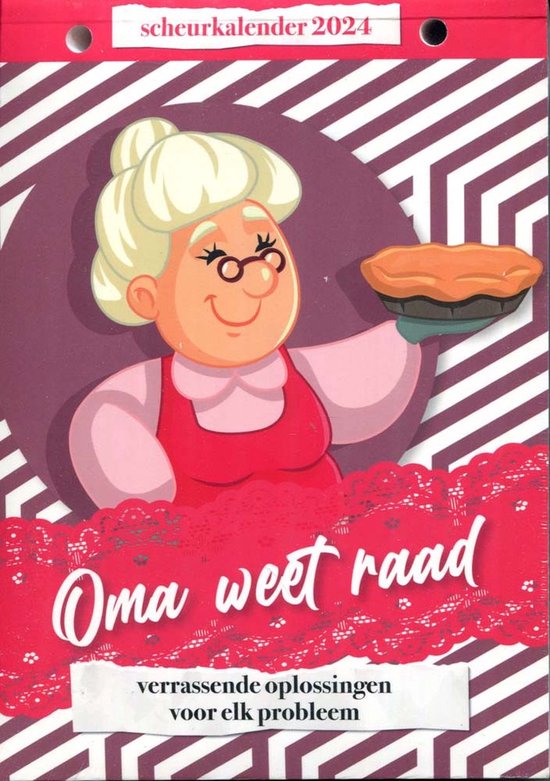 Scheurkalender Oma weet raad 2024 - kalender elke dag een huishoudtip | bol