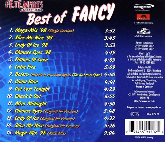 Best Of Fancy, Fancy | CD (album) | Muziek | bol