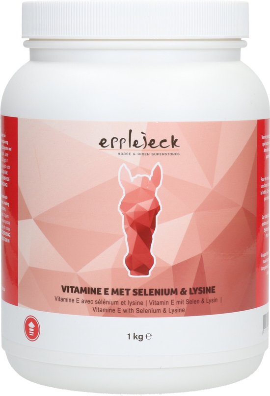 Epplejeck Vitamine E met Selenium - 1000gr | bol