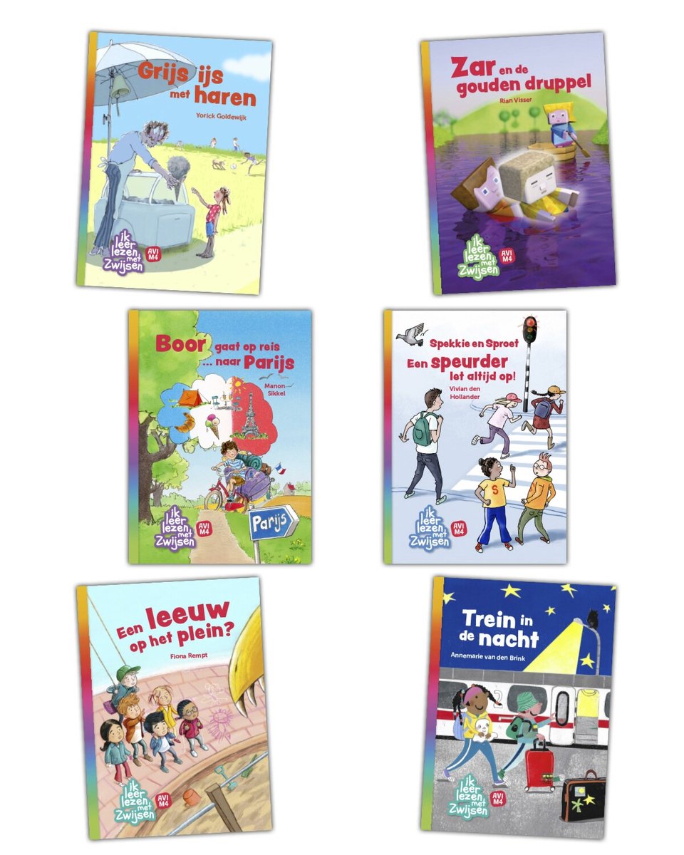 Ik leer lezen met Zwijsen - Pakket ik leer lezen met Zwijsen AVI M4 (6 ...