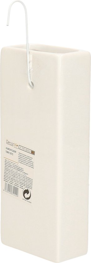 Gerimport Waterverdamper - 6x - ivoor wit - keramiek - 400 ml ...