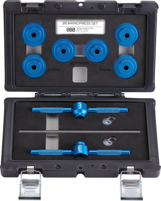 BBB Cycling BearingPress Set Toolbox – Lager Pers Set Fiets – 22/24/29 ...