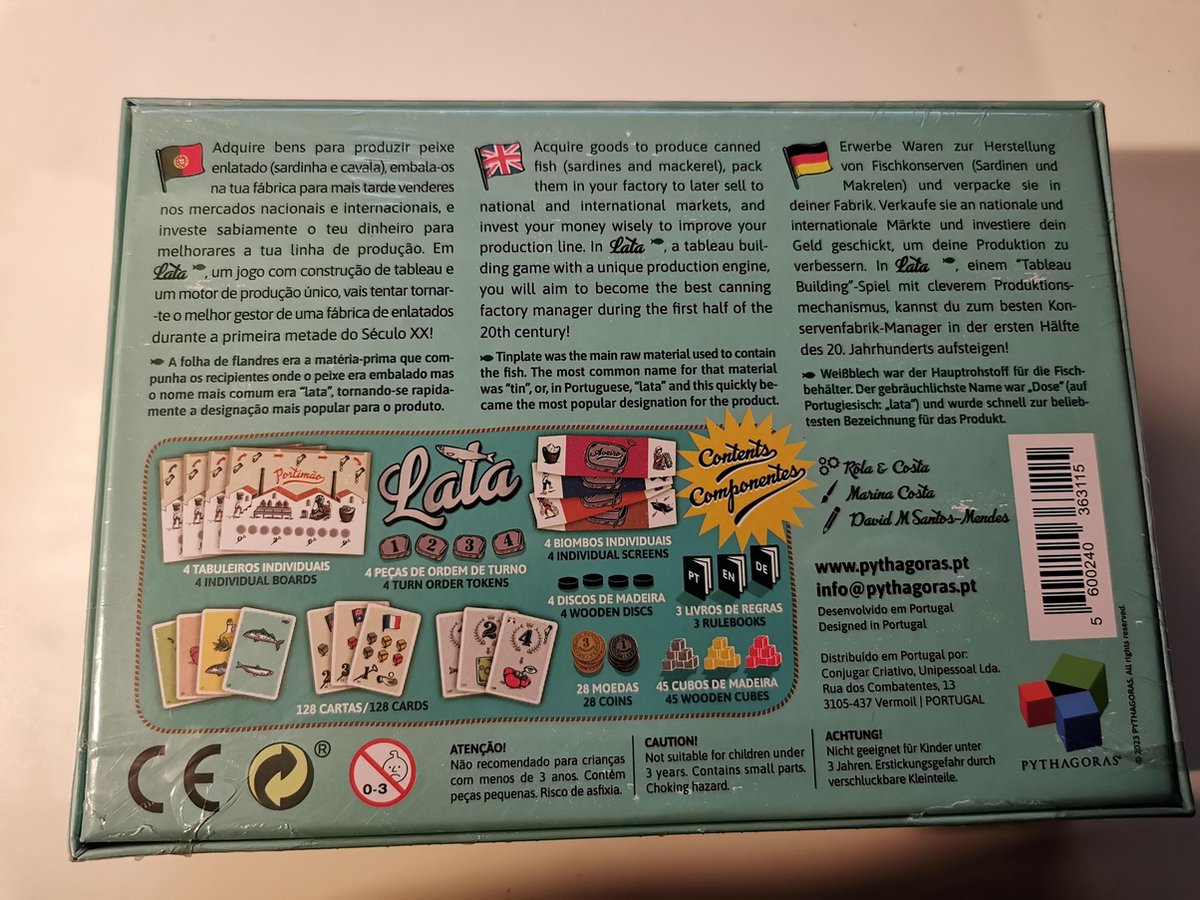 Lata - a tableau building game with a unique production engine | Games ...