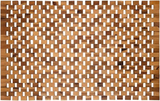 eco Houten Badmat • Deurmat 100% Acaciahout • Badmat Hout Antislip ...